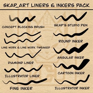 Skap_art Liners & Inkers Pack - Etsy