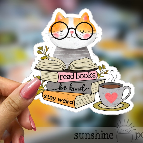 Cats Reading - Etsy