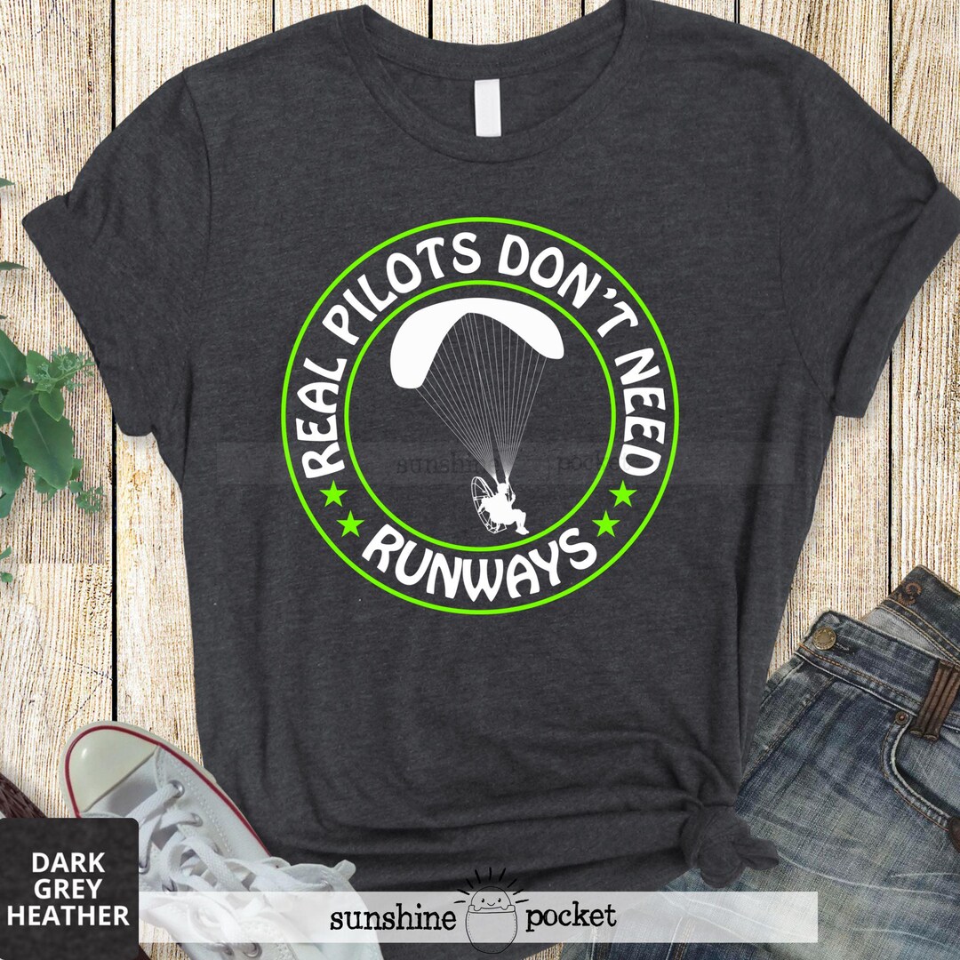 Funny Paramotor Pilot Tshirt, Paramtoring T-shirt, Para-motor Gift ...
