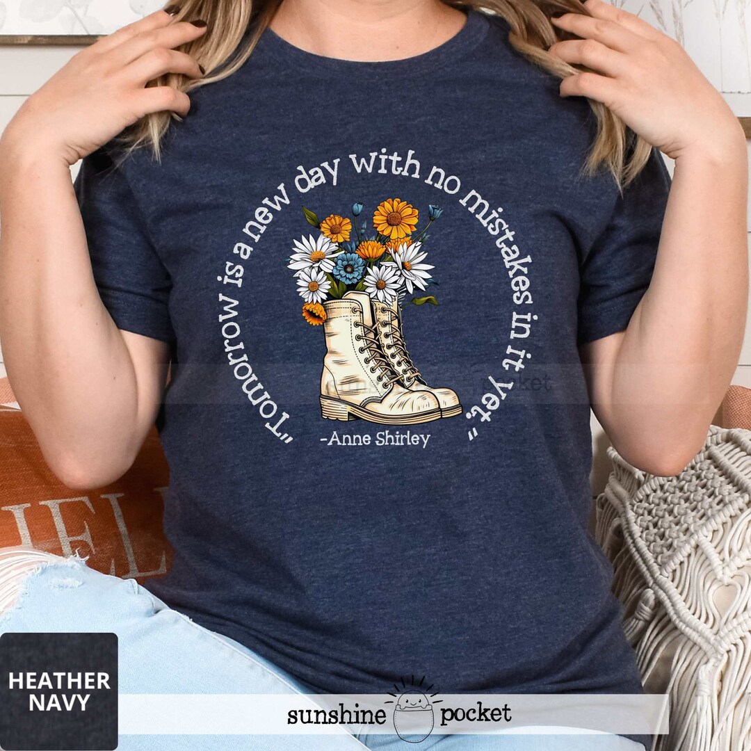 Anne of Green Gables Shirt, Anne Shirley Quote Gift, Cottagecore Anne ...