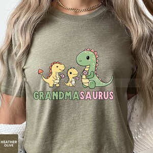 Sweet Grandmasaurus Dinosaur Grandma Shirt, Funny Grandma Mother's Day ...