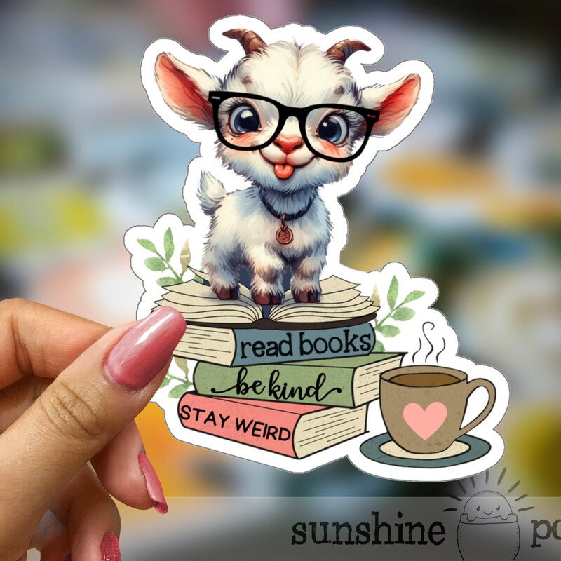 Cute Goat Stickers - Etsy