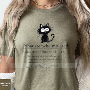 Funny Exhausted Teacher May Shirt, Tired Overwhelmed Overstimulated ...