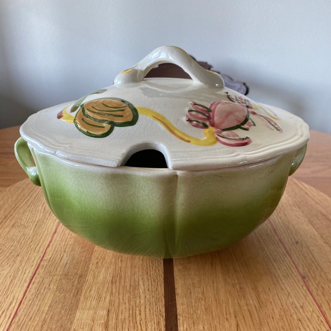 Soup Server Tureen 2 Quart With Lid - Etsy
