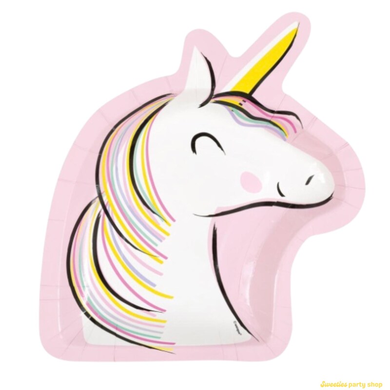 Unicorn Plates - Etsy