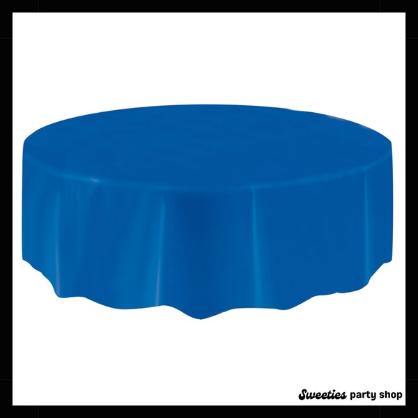 Royal Blue Table Cloth - Etsy