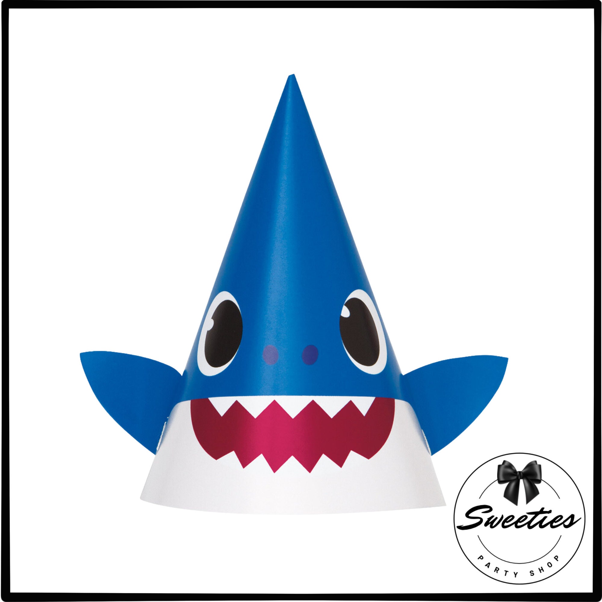 BABY SHARK Party Hats Baby Shark Party Decoration Baby Shark - Etsy