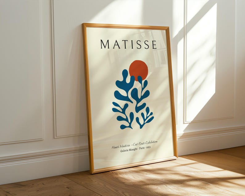 Henri Matisse Yayoi Kusama Bauhaus Set of 3 Prints Famous Artists ...