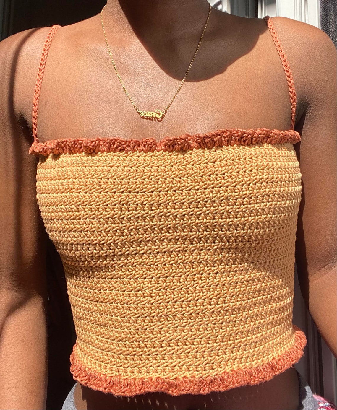 RUFFLE CROCHET TOP - Pdf Only - Crochet Pattern - Etsy