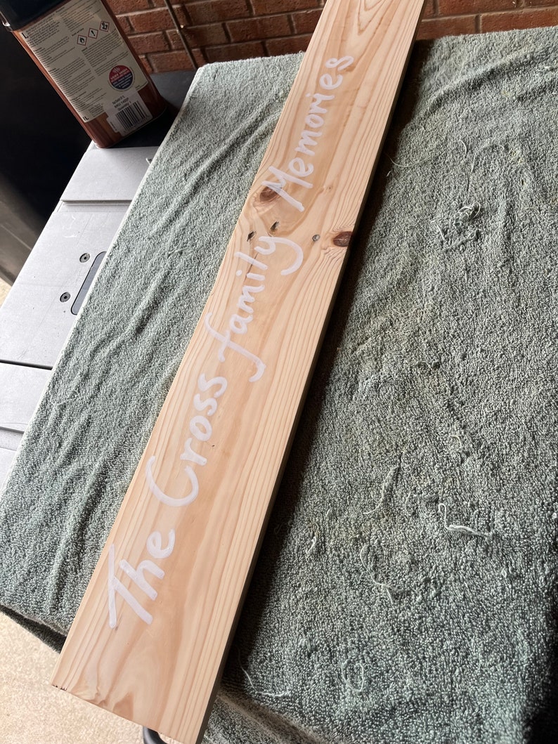 Large Photo Board Made From Pallet Wood - Etsy