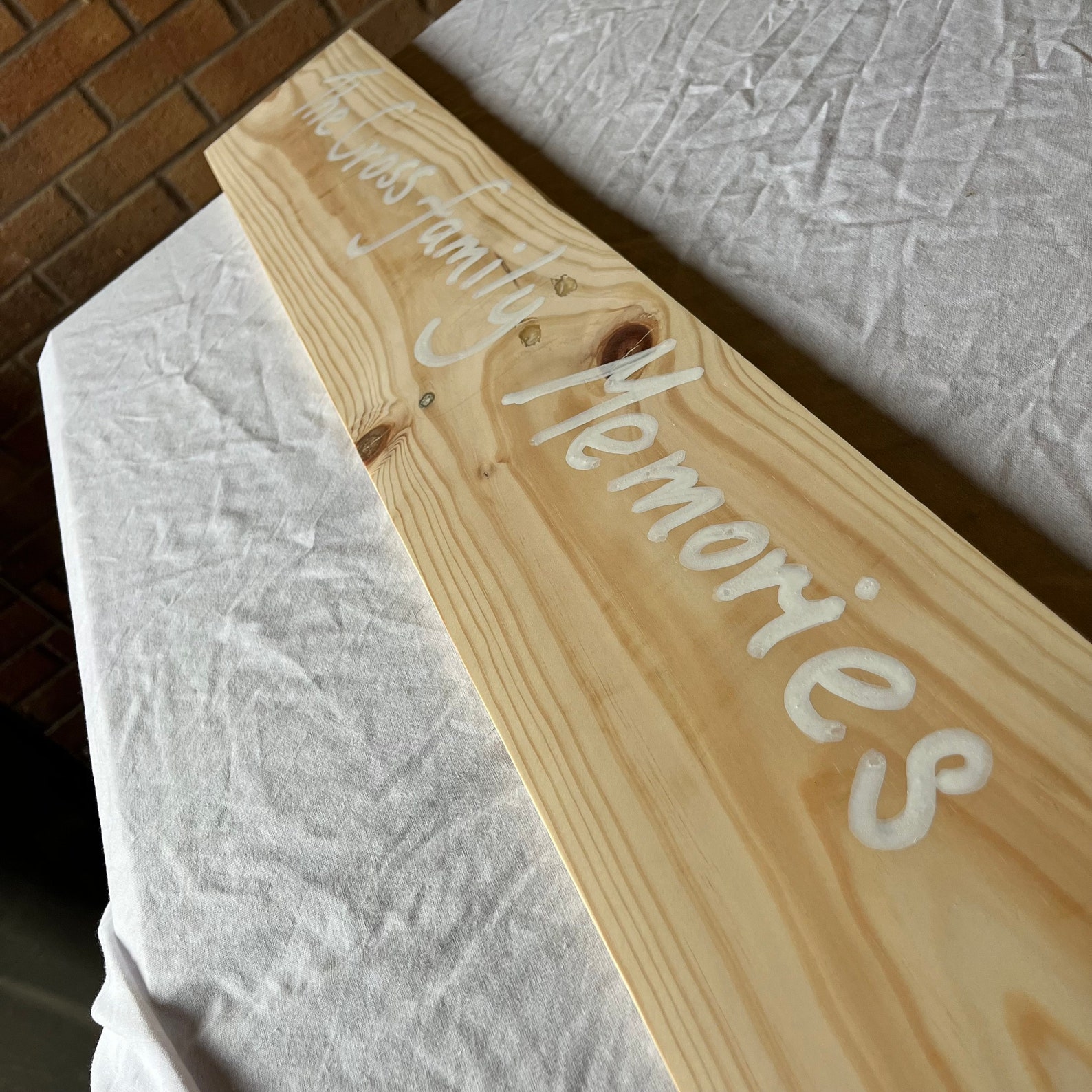 Large Photo Board Made From Pallet Wood - Etsy
