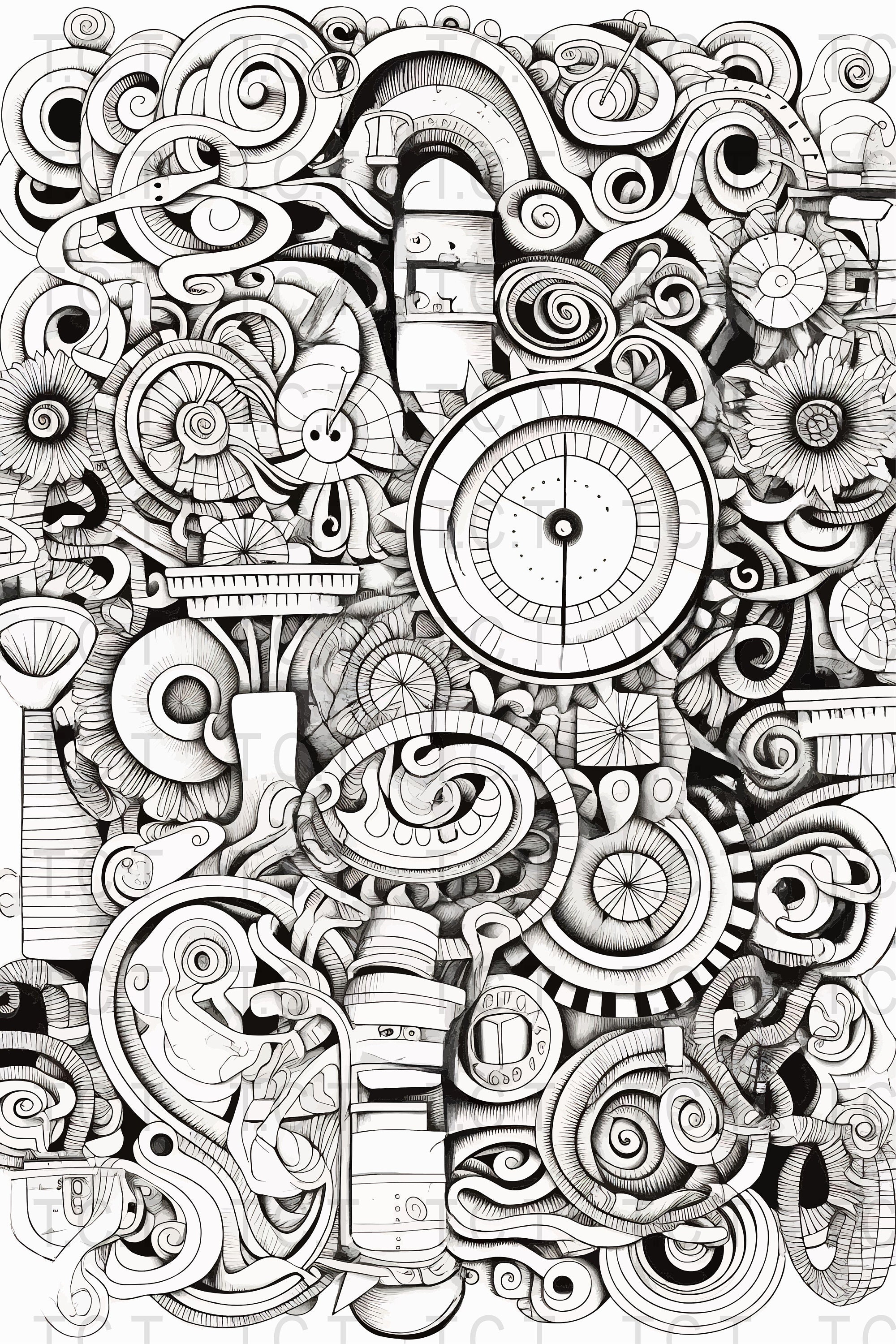 Click and Download Now Adult and Kids Coloring Pages - Etsy