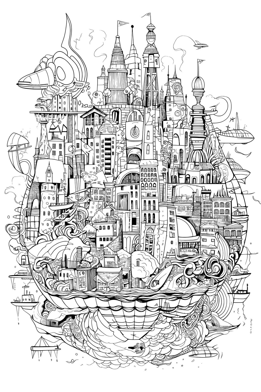 Zen Mandala Coloring Pages: Mindfulness & Serenity With Wild - Etsy