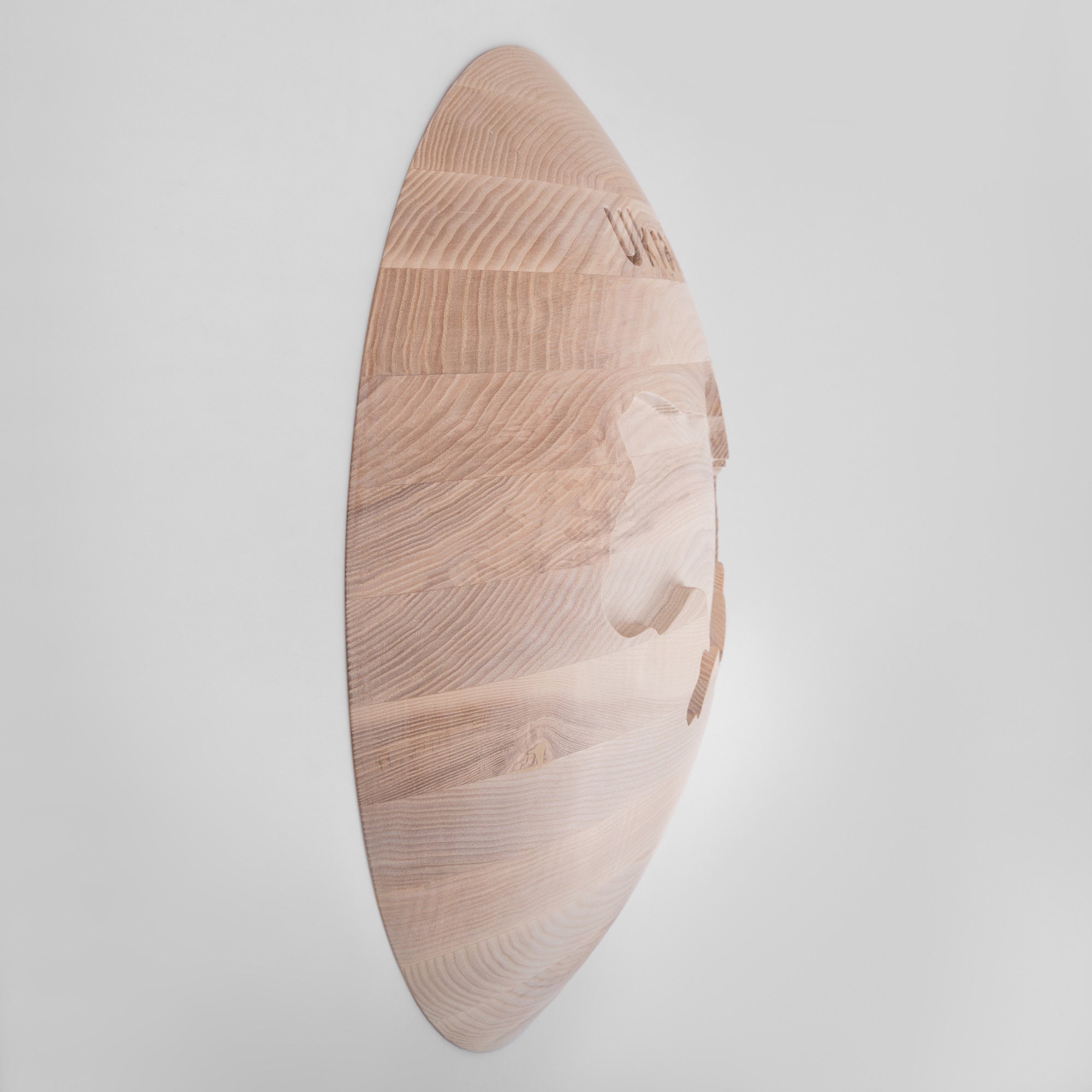 Map of Ukraine Wooden Hemisphere 3D Decor With a Map in the - Etsy