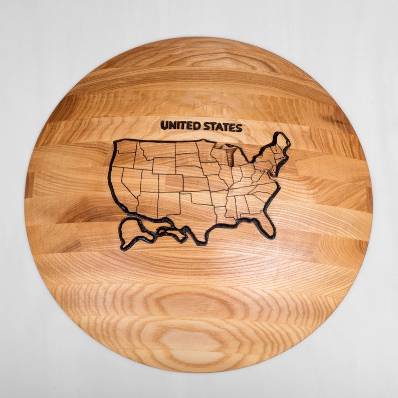United States Map Custom Wood Map World Map 3d Wall Art - Etsy