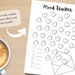 Heart Mood Tracker - PRINTABLE Journal Page - Planner Page - Feelings ...
