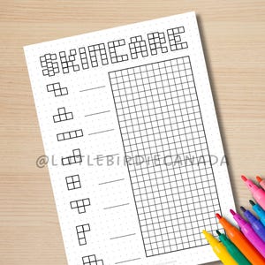 Skin Care Tracker - PRINTABLE Journal Page - Self Care Tracker ...