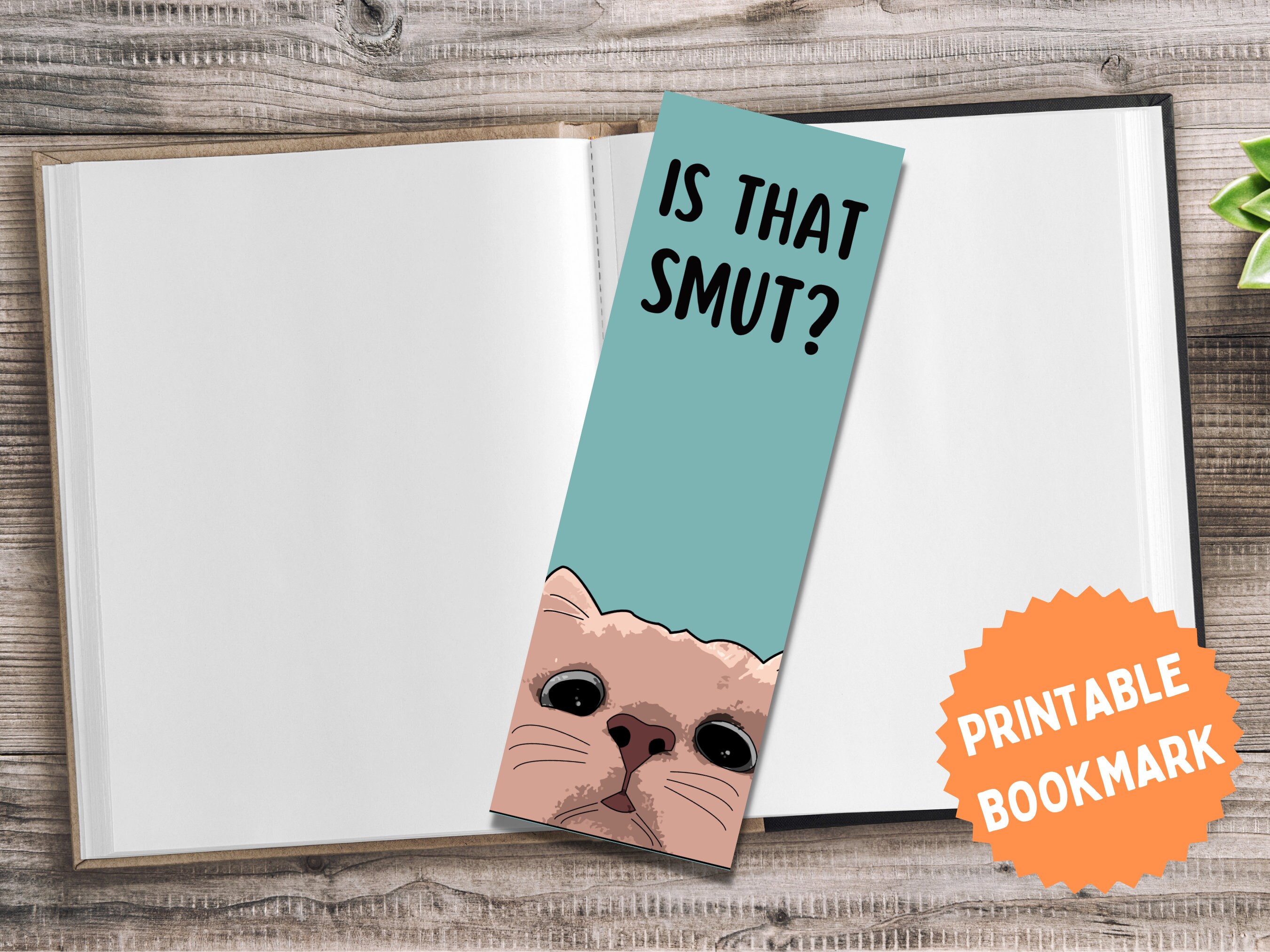 Printable Bookmark Smut Bookmark Printable Funny Bookmark Cat - Etsy Canada