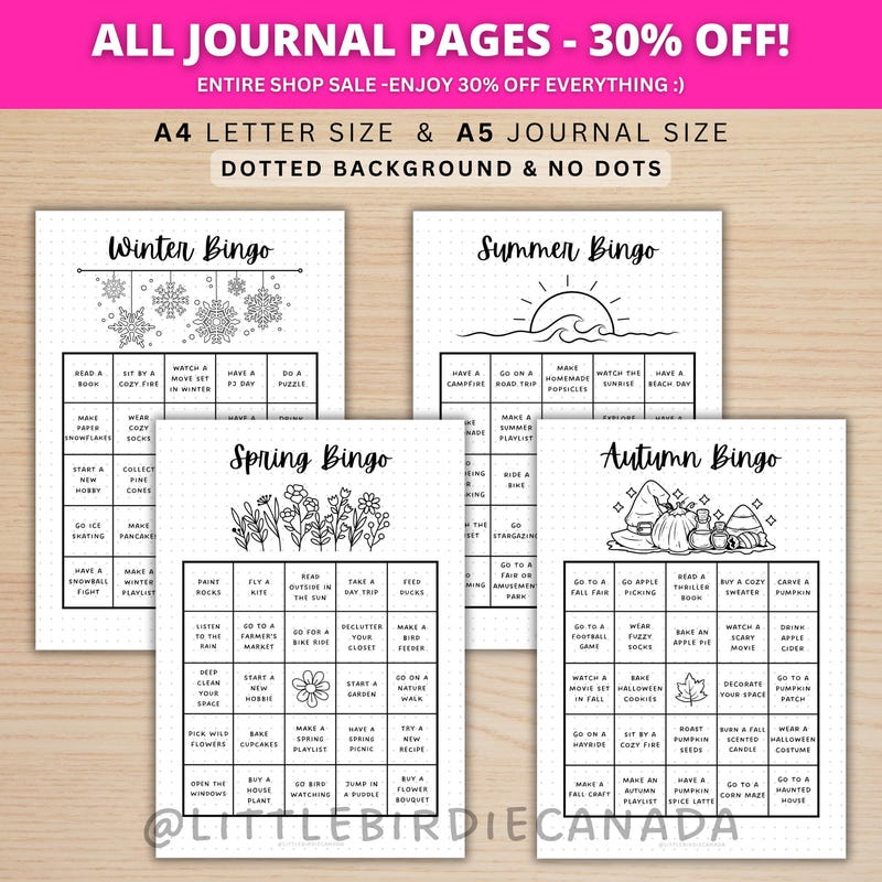 Seasonal Printables - Etsy