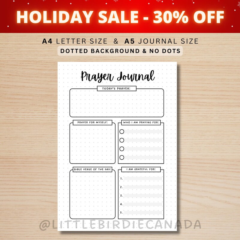 Prayer Journal - Etsy