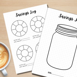 Finance Trackers Bundle PRINTABLE Journal Pages Digital Planner Pages ...