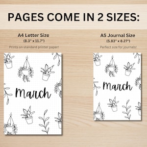 March Title Page March Calendar PRINTABLE Calendar Printable Title Page ...