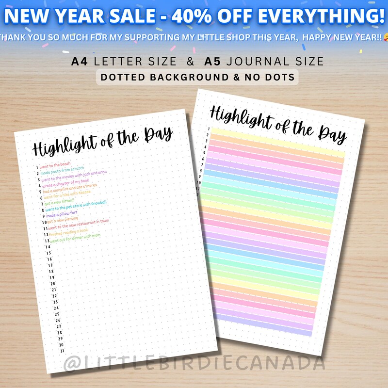 Page a Day Affirmations - Etsy