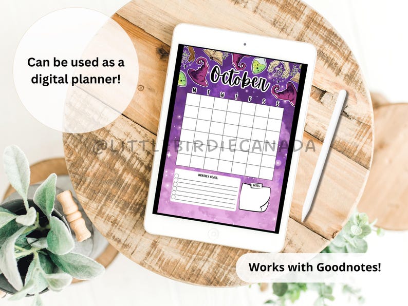 October Journal Bundle - Magic Witch - PRINTABLE Journal Pages - PRE ...