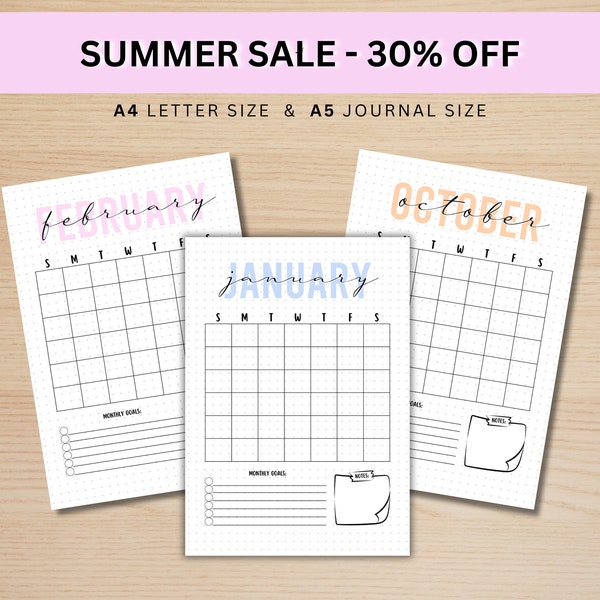 Printable Planner Pages - Etsy