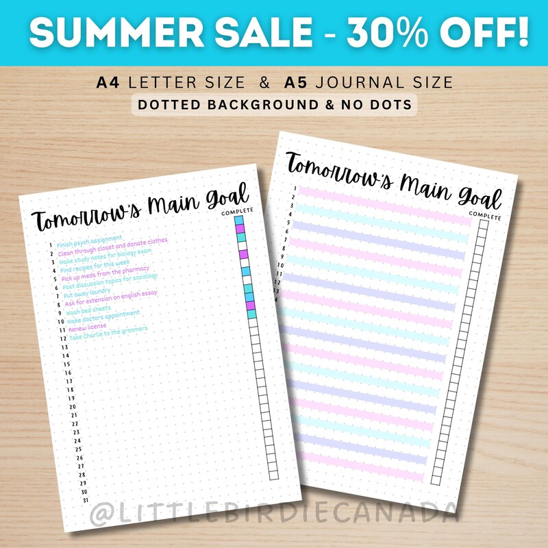 Planners for Tomorrow - Etsy UK