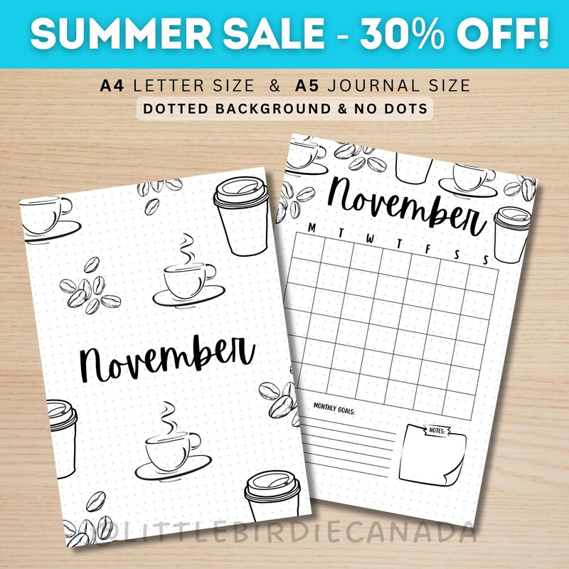 November in the Title - Etsy