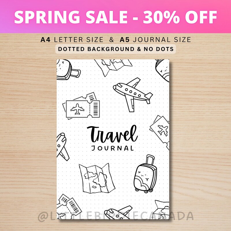 Travel Journal Cover - Etsy