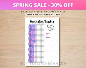 Medication Tracker - PRINTABLE Journal Page - Medication Tracker ...