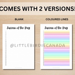 Success of the Day - PRINTABLE Journal Page - Highlight of the Day ...