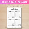 Saveopoly Savings Challenge - PRINTABLE Journal Page - Printable ...