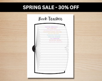 Library Savings Tracker A5 Journal Page Printable Tracker Reading Log ...