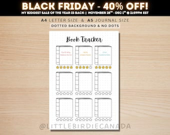 Reading Tracker - PRINTABLE Journal Page - Reading Challenge - Reading ...