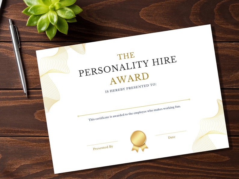 30 Funny Office Awards - Funny Employee Award - Work Award - Coworker ...