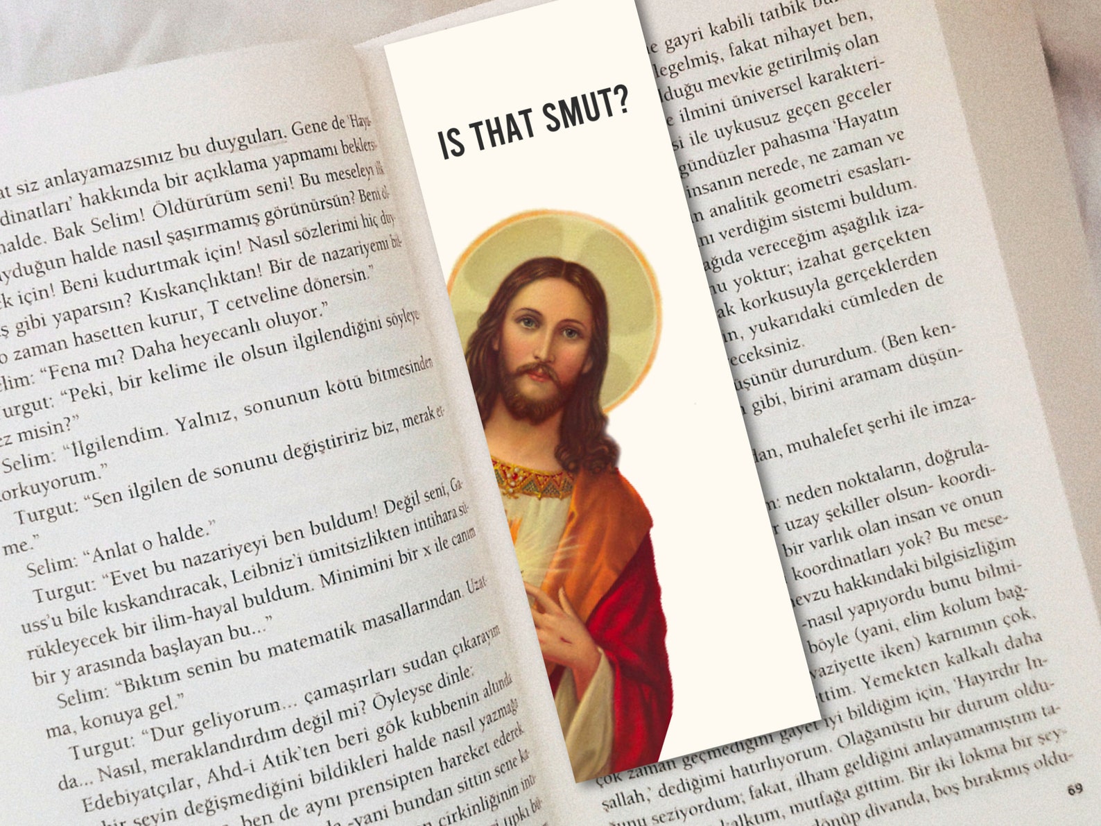 Is That Smut Bookmark Funny Jesus Bookmark Printable Bookmark Funny ...