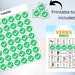 Verbs Bingo Game for Kids Action Verbs Educational Printable Game ...