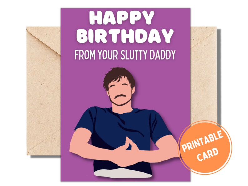 Pedro Pascal Birthday Card Pedro Pascal Card Pedro Pascal - Etsy