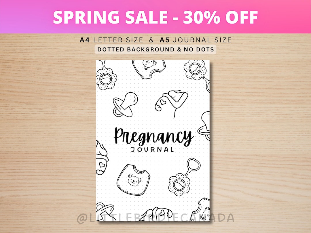 Pregnancy Journal Title Page - PRINTABLE Journal Page - Pregnancy ...