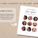 Labor or Horror Funny Baby Shower Game Minimalist Funny Baby Shower ...