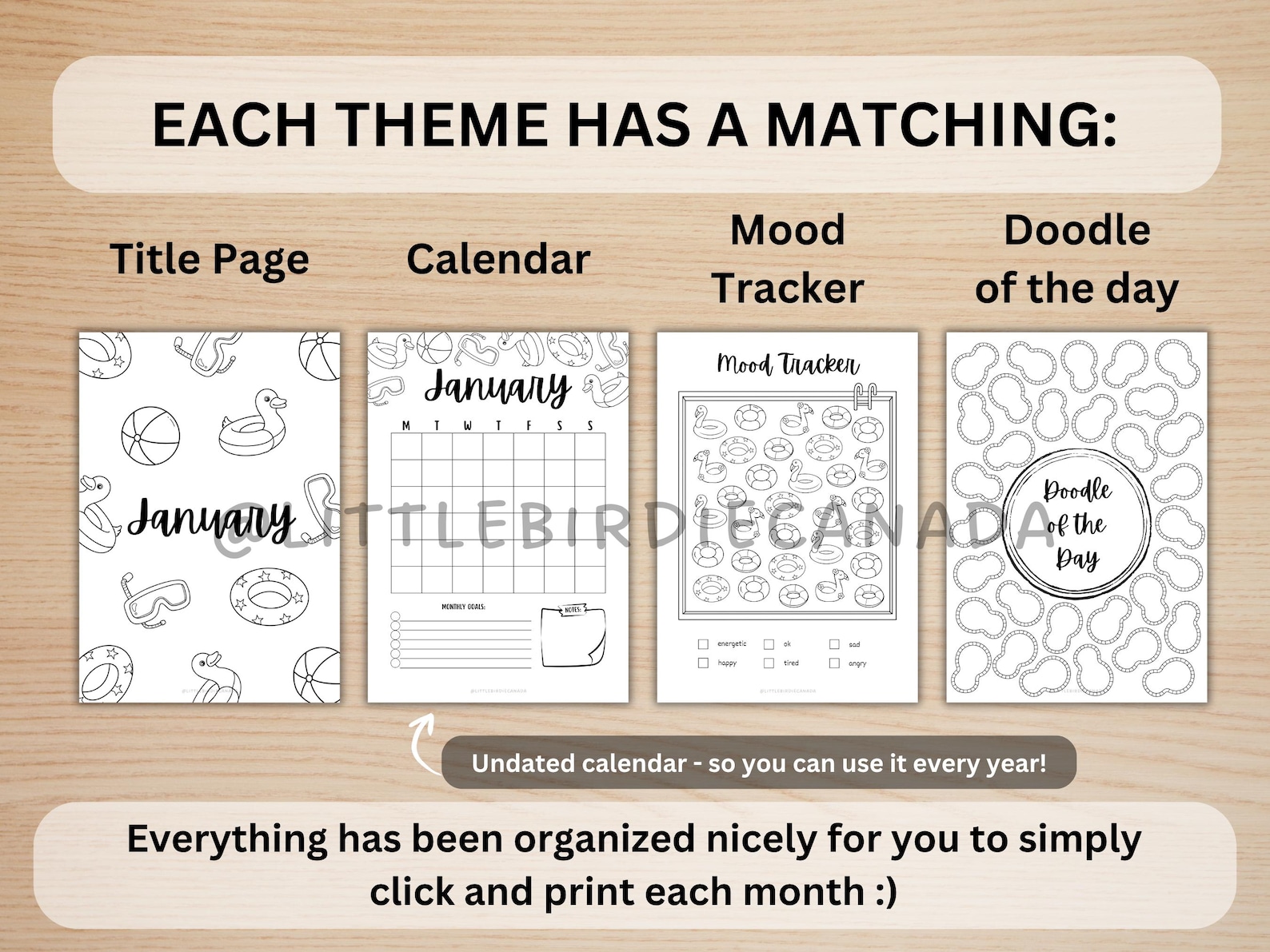 SOUTHERN HEMISPHERE 2026 BIG Journal Bundle - Printable Journal Pages ...
