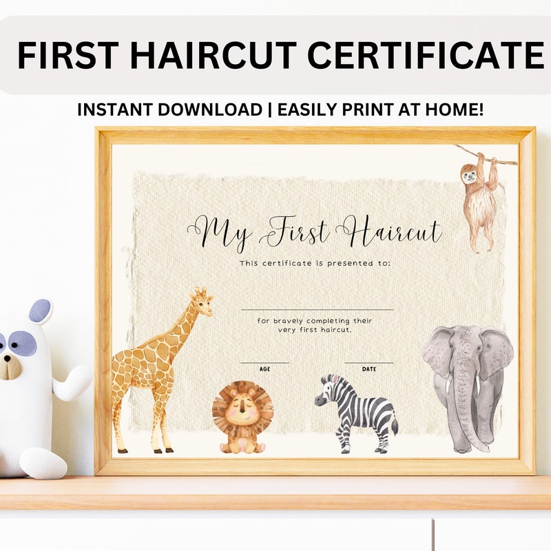 Babys First Haircut Boy - Etsy