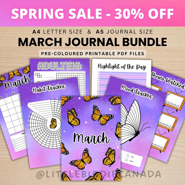 Butterfly Journal - Etsy