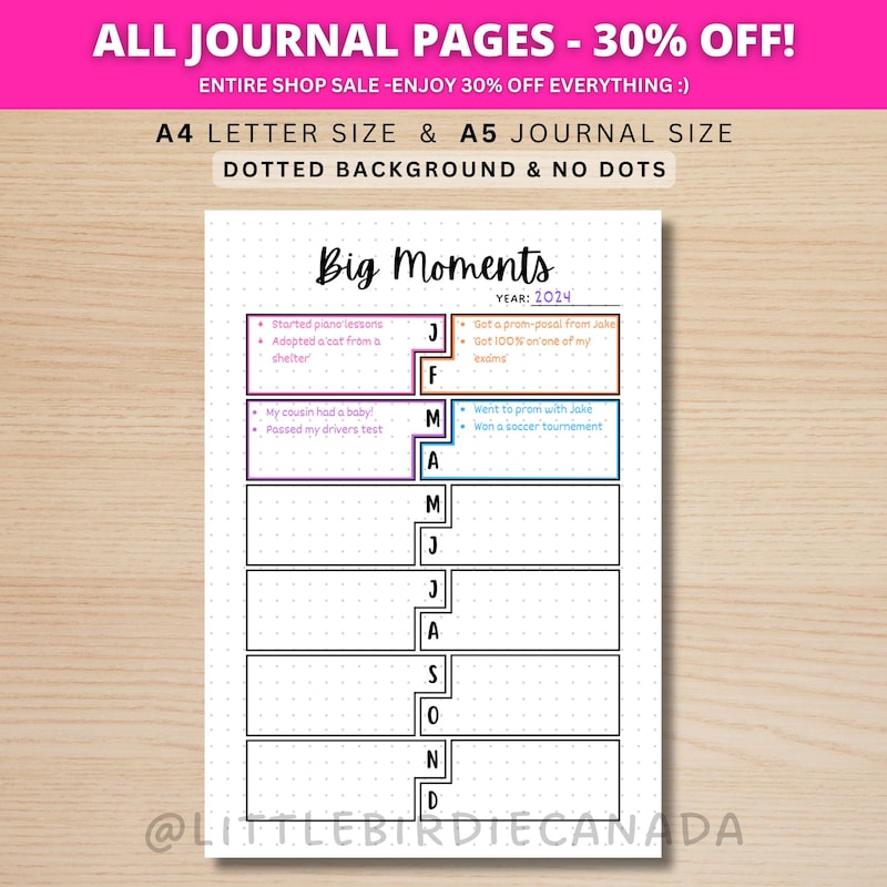 Yearly Book Bingo - Etsy