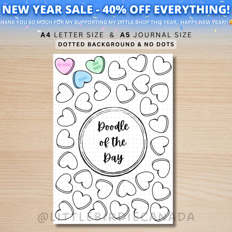 Custom Page a Day Journal - Etsy