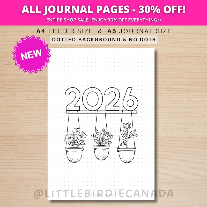 Bujo Diary 2026 - Etsy UK