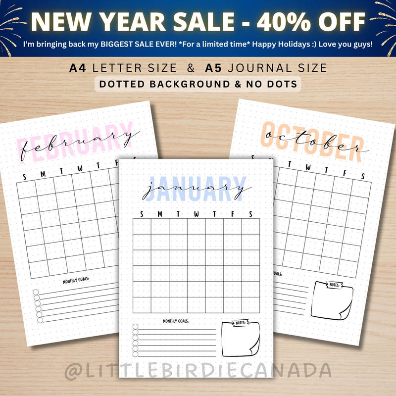 Printable Planner Pages - Etsy